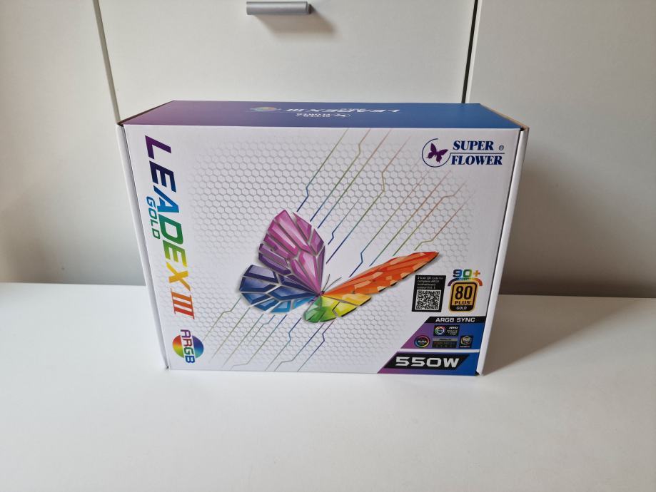 Super Flower Leadex III ARGB 550W 80+ Gold