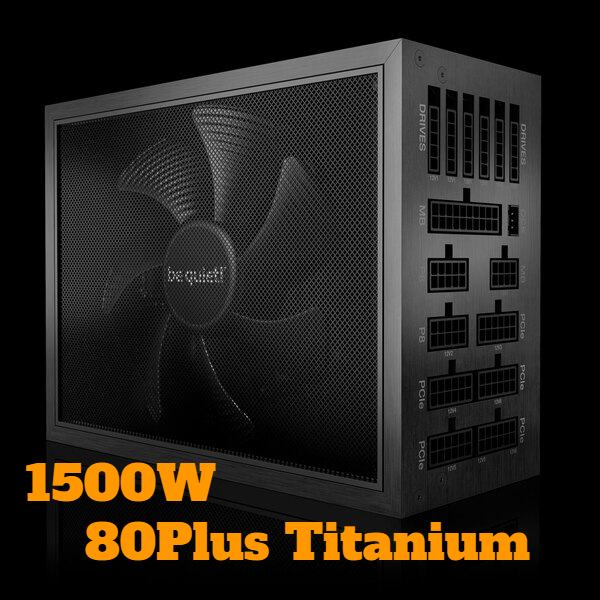 Z garancijo BE QUIET! DARK POWER PRO 12 1500W (BN312) 80Plus Titanium