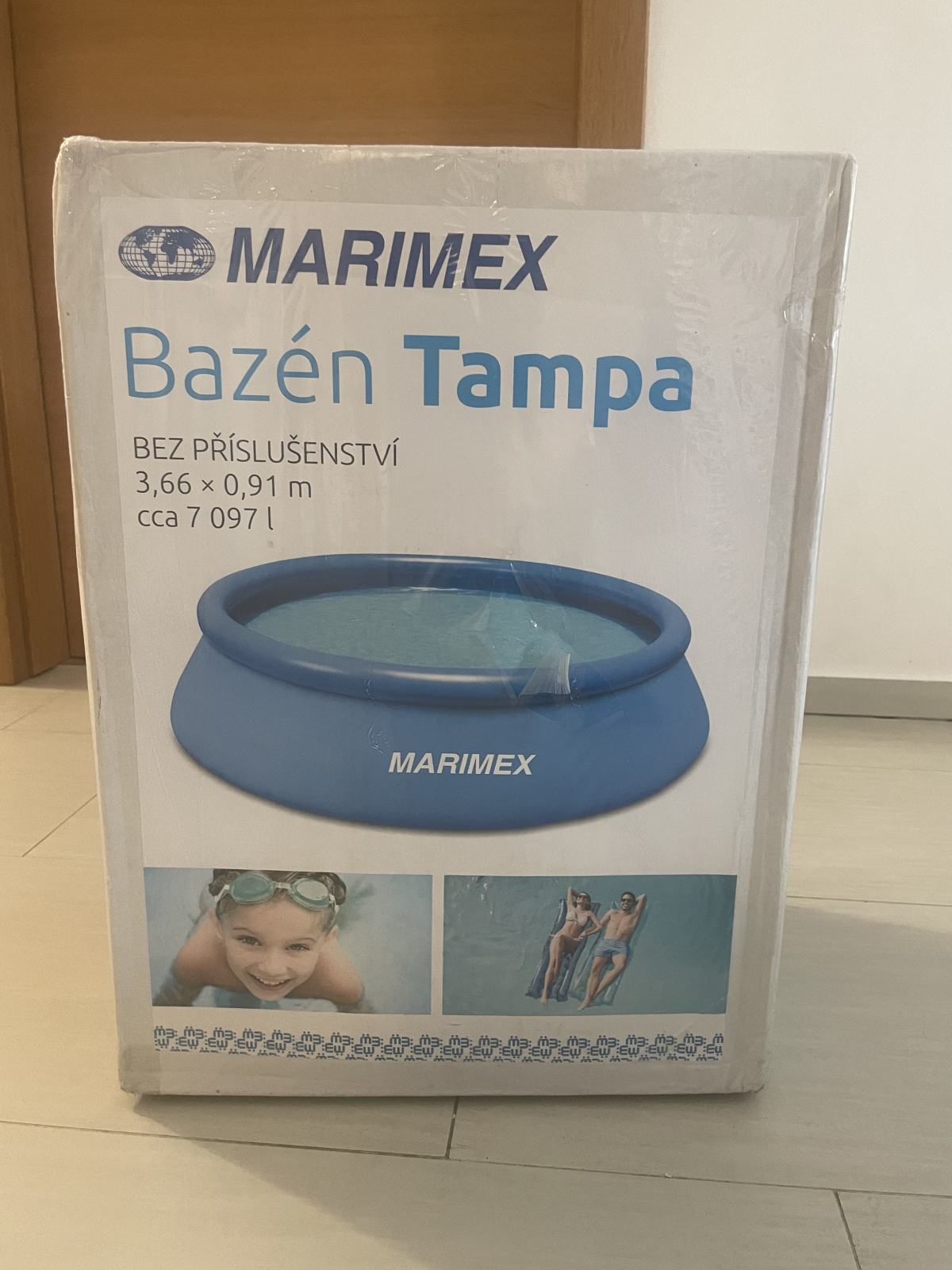NOVO Marimex Napihljiv bazen 3,66 x 0,91