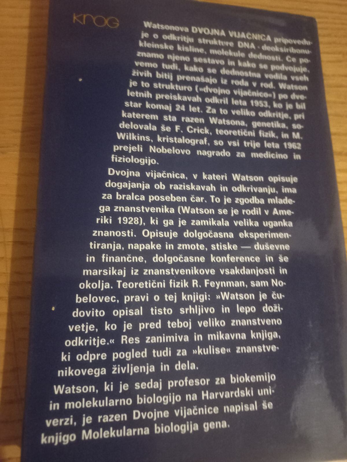 J. D. Watson - Dvojna vijačnica
