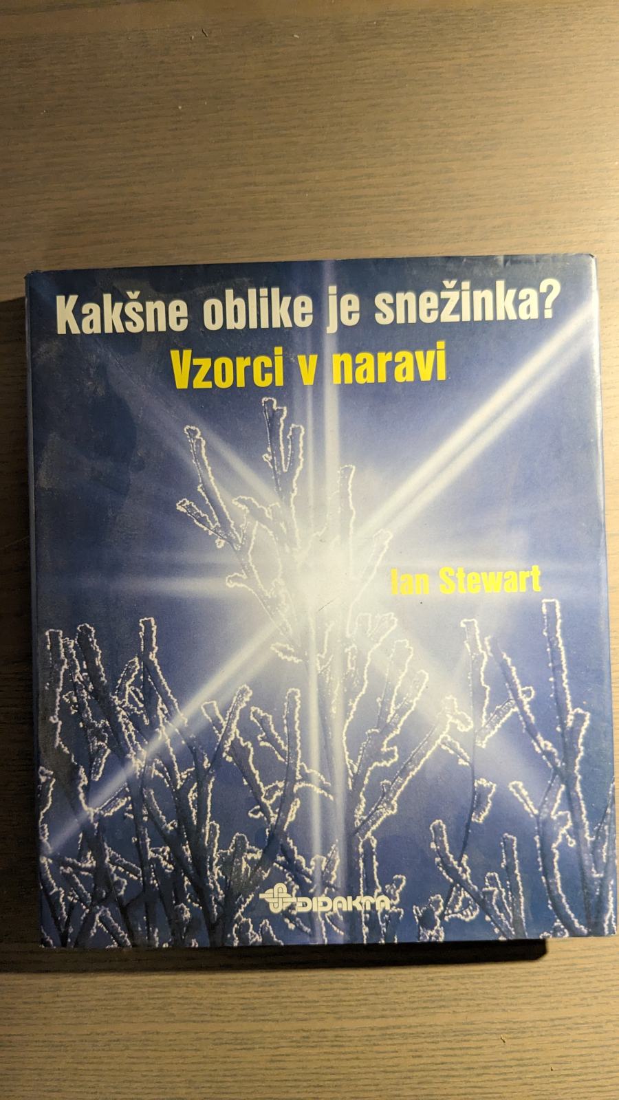 Knjiga Kakšne oblike je snežinka - Vzorci v naravi
