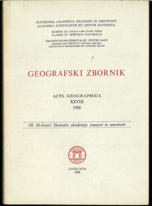 Lendavske gorice : geografska monografija = Lendavske gorice - Lendava