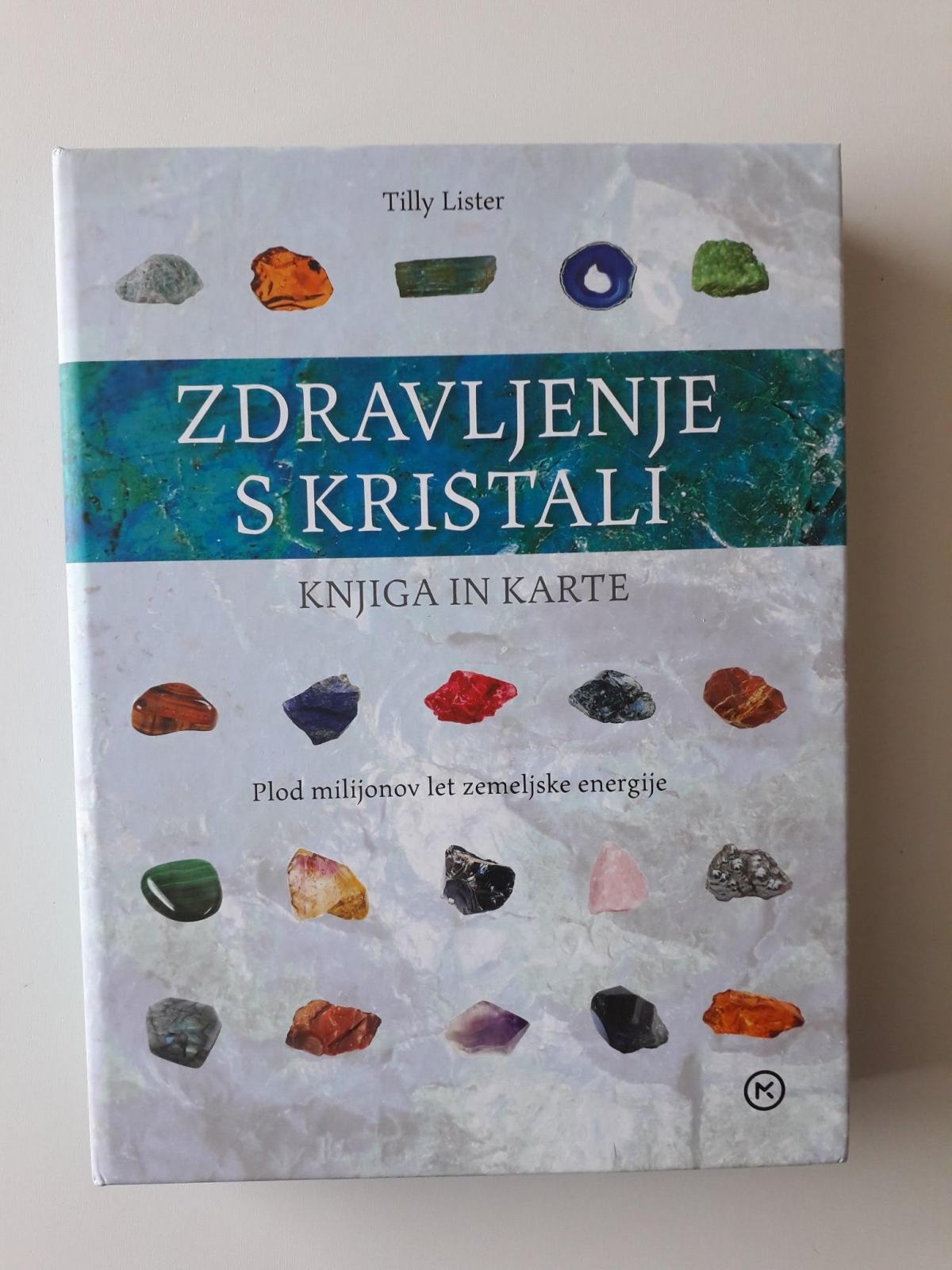 TILLY LISTER, ZDRAVLJENJE S KRISTALI, KNJIGA IN KARTE, DARILNI KOMPLET