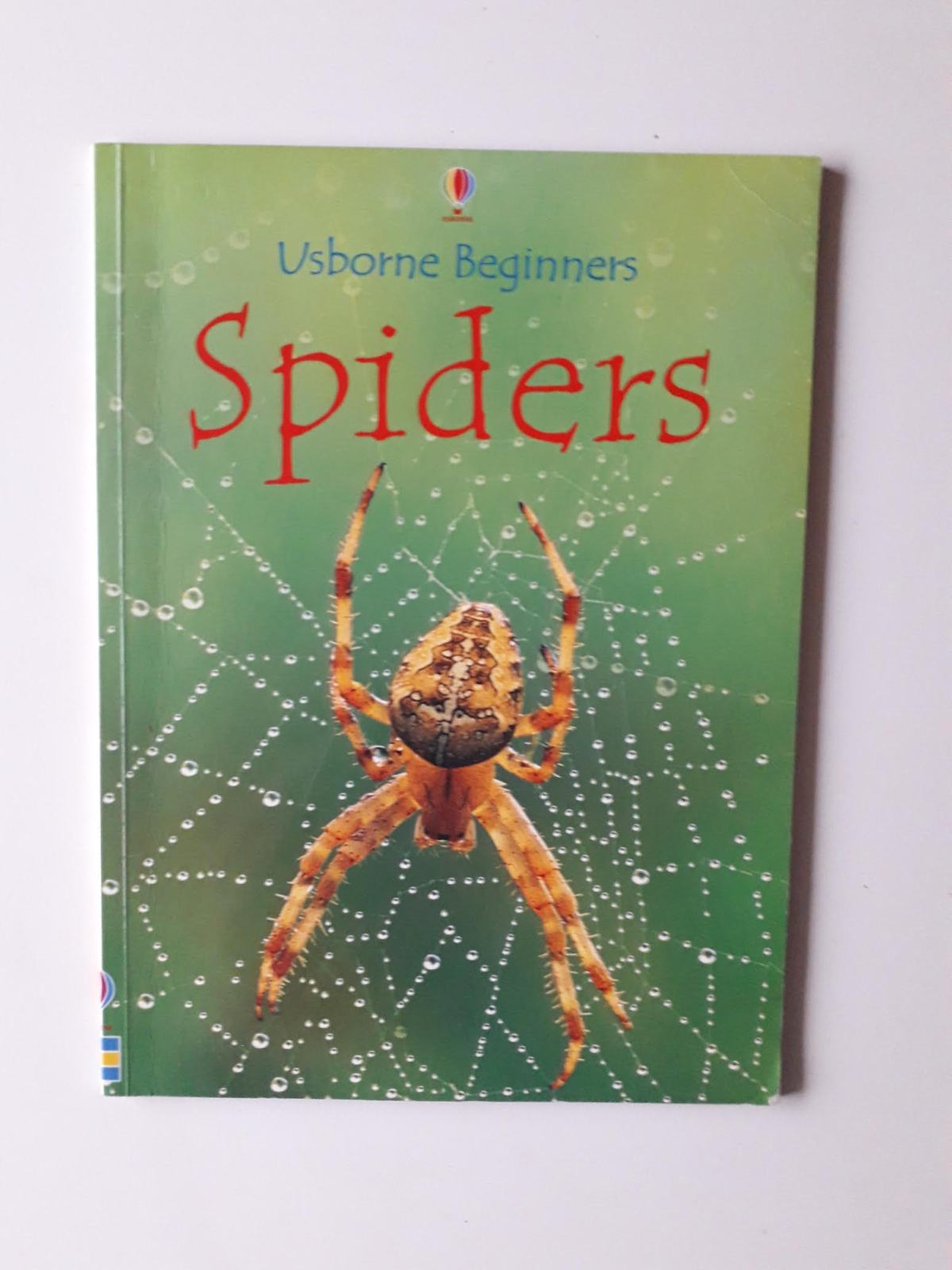 USBORNE BEGINNERS, SPIDERS, PAJKI