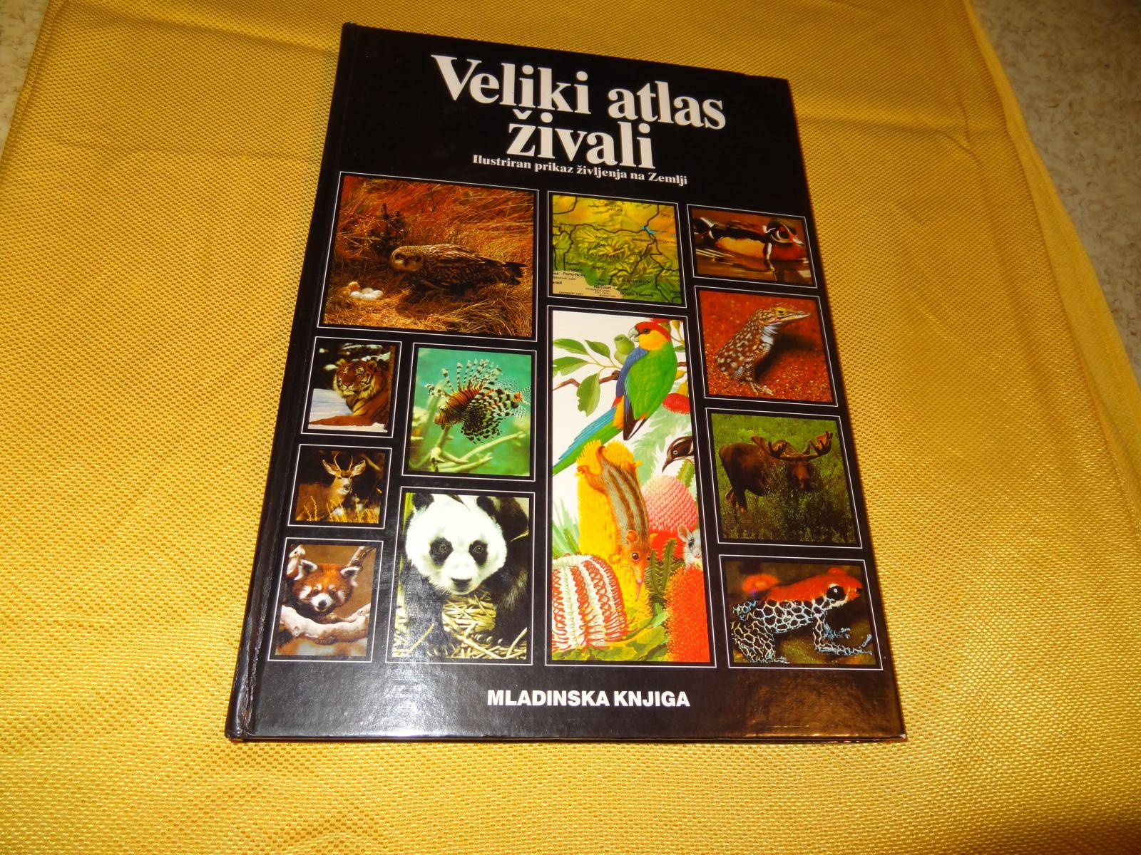 VELIK ATLAS ŽIVALI - ILUSTRIRAN PRIKAZ ŽIVLJENJA NA ZEMLJI MK 1988