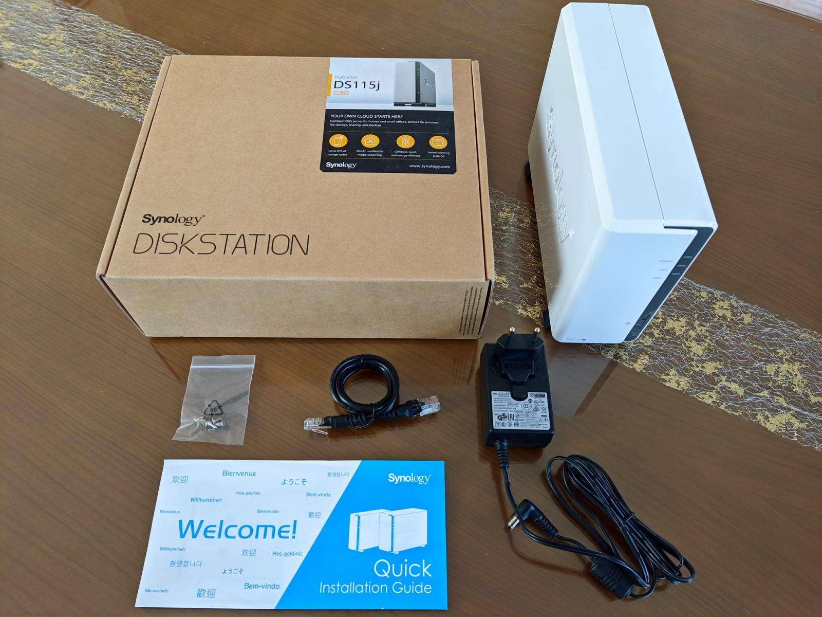 NAS Synology DS115j DiskStation, v super stanju