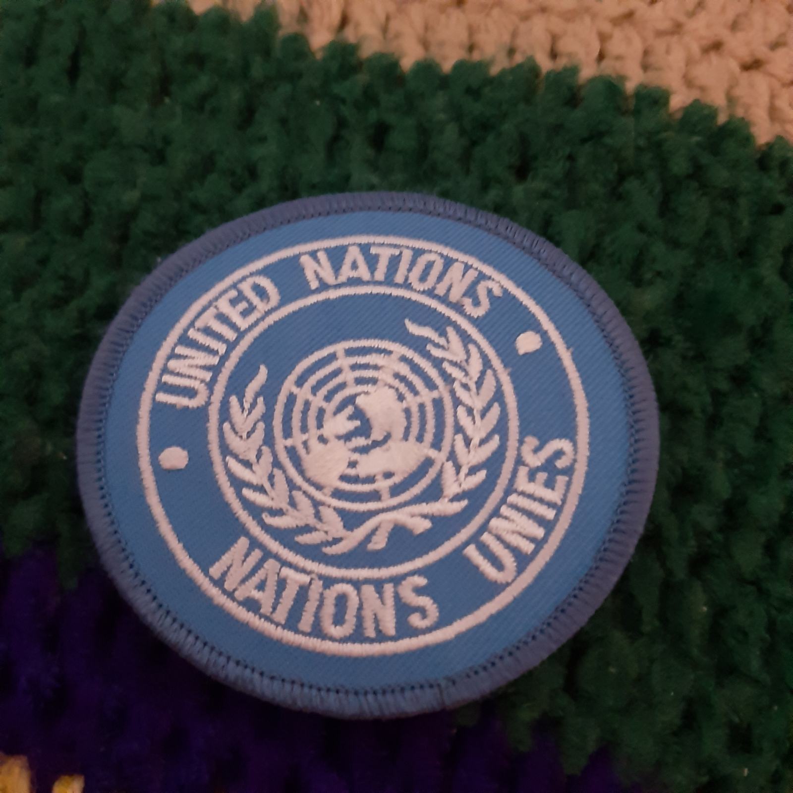 Našitek vojska UN Združeni narodi United Nations
