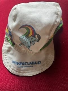 vintage kapica Univerzijada Zagreb 1987, maskota Zagi, SFRJ