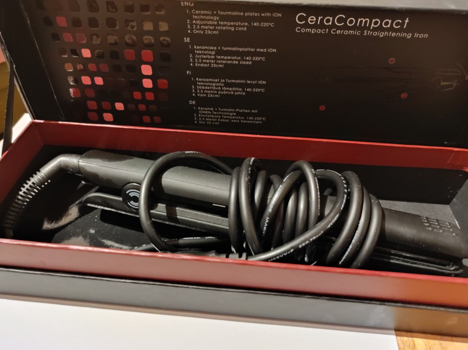 Cera Compact keramični likalnik las