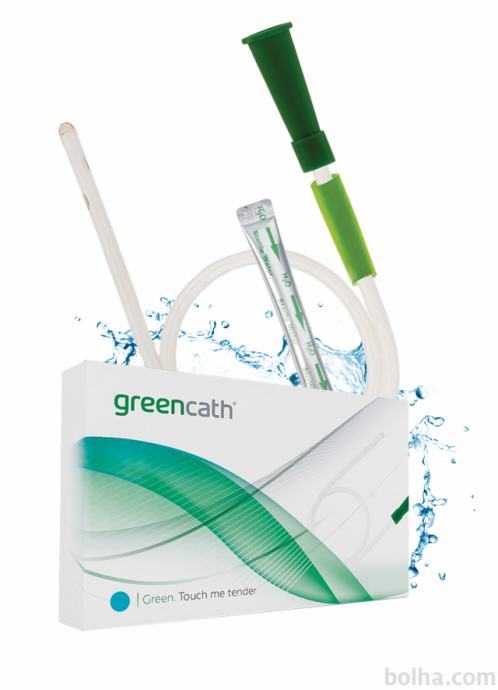 Tik Greencath Plus Nelaton, moški urinski kateter z drsnikom