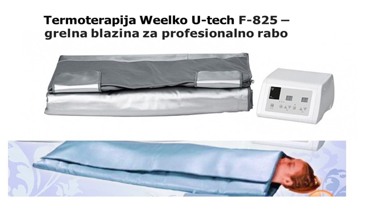 Termoterapija U-tech F-825 – grelna blazina za profesionalno rabo