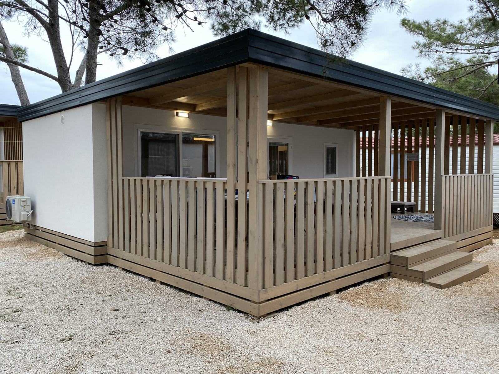 Mobilna hiska kamp Dalmacija Privlaka, Kvadra Exclusive 34 m2