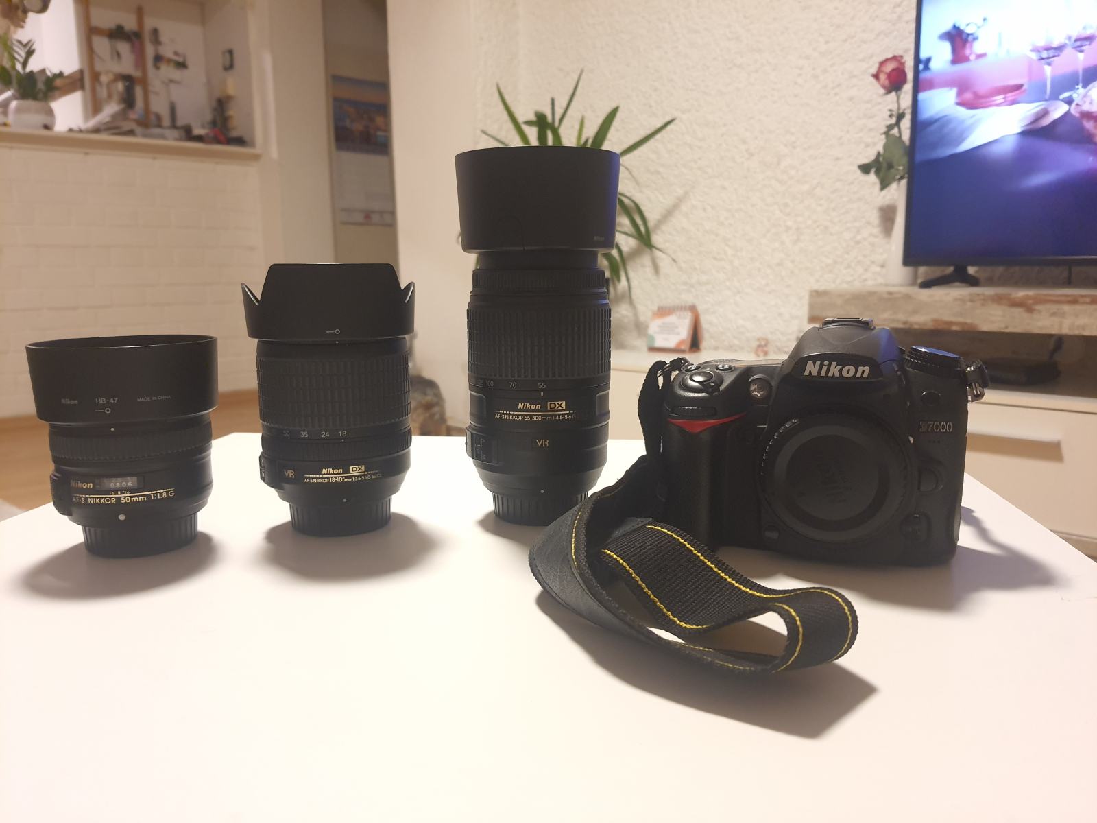 Nikon D7000 + 3x objektiv