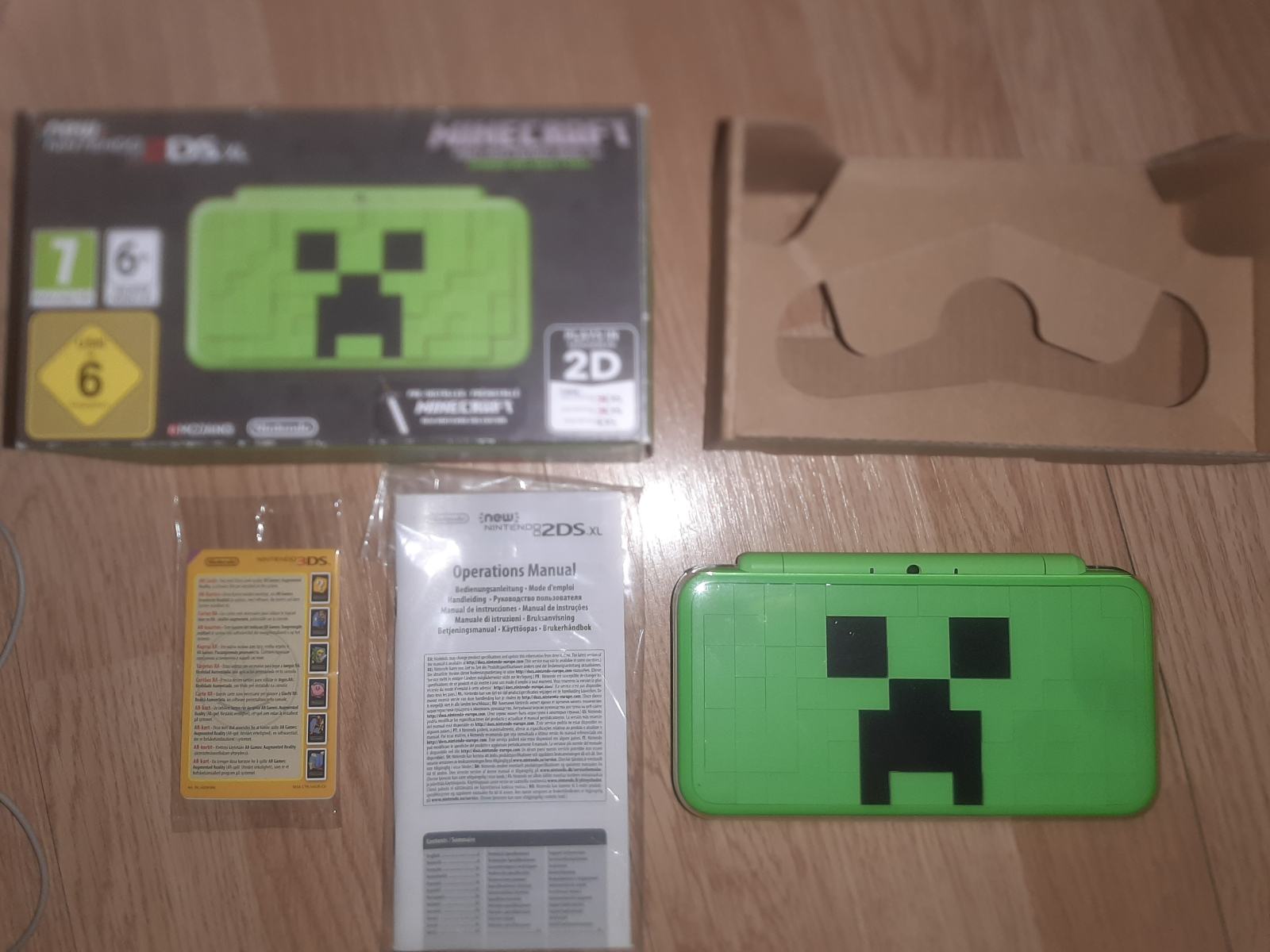 New Nintendo 2DS XL Creeper Edition