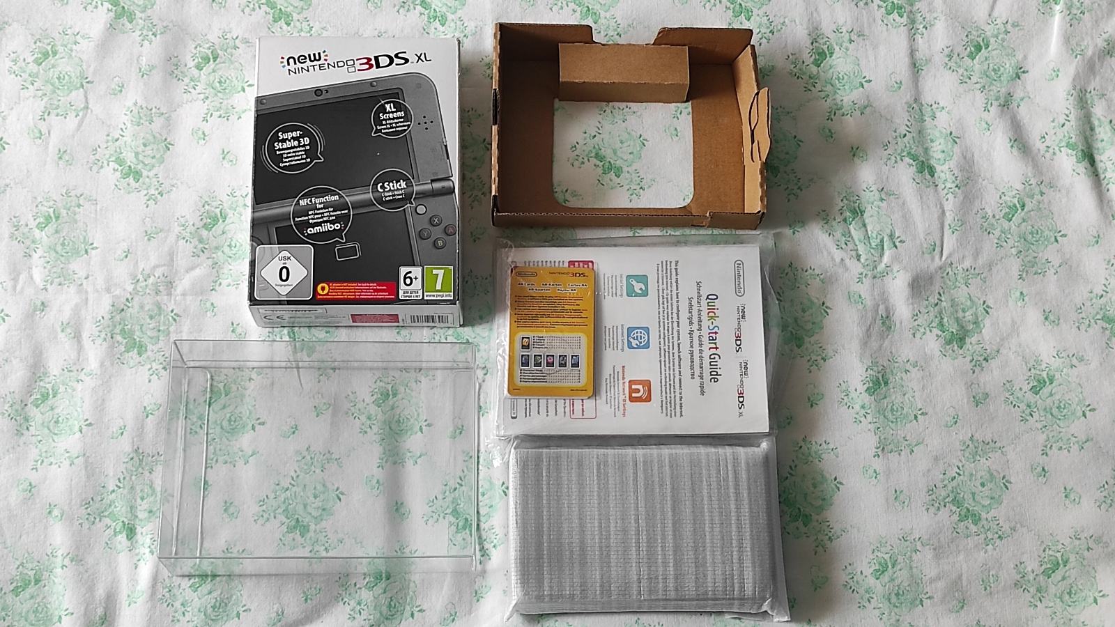 Nintendo new 3 DS XL Metallic Black DUAL IPS Screen