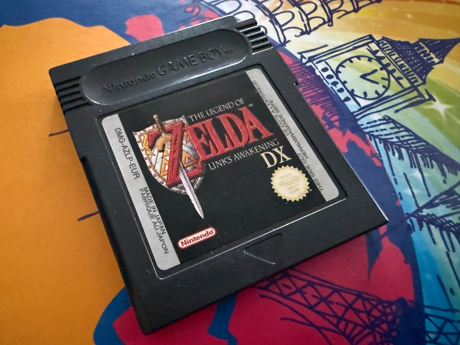 Nintendo Gameboy Zelda Links Awakening DX