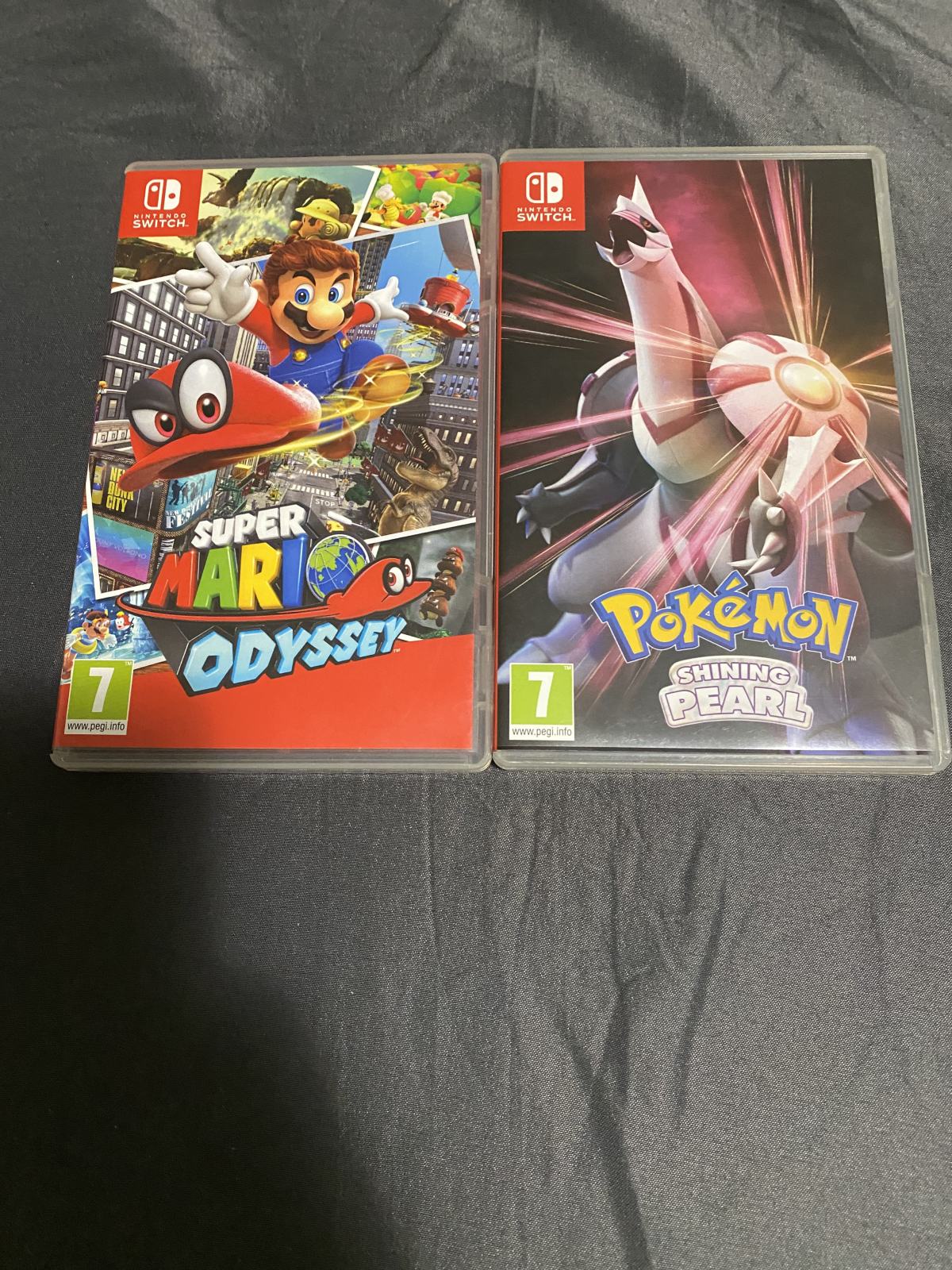 Mario Odyssey, Pokemon Shining Pearl