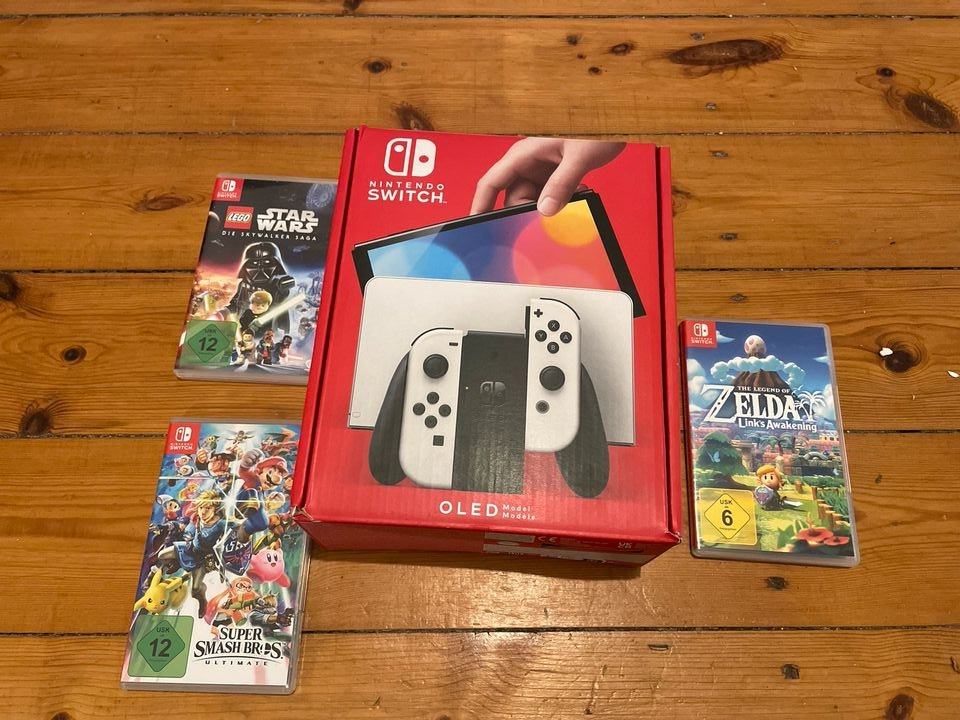 Nintendo Switch z igrami