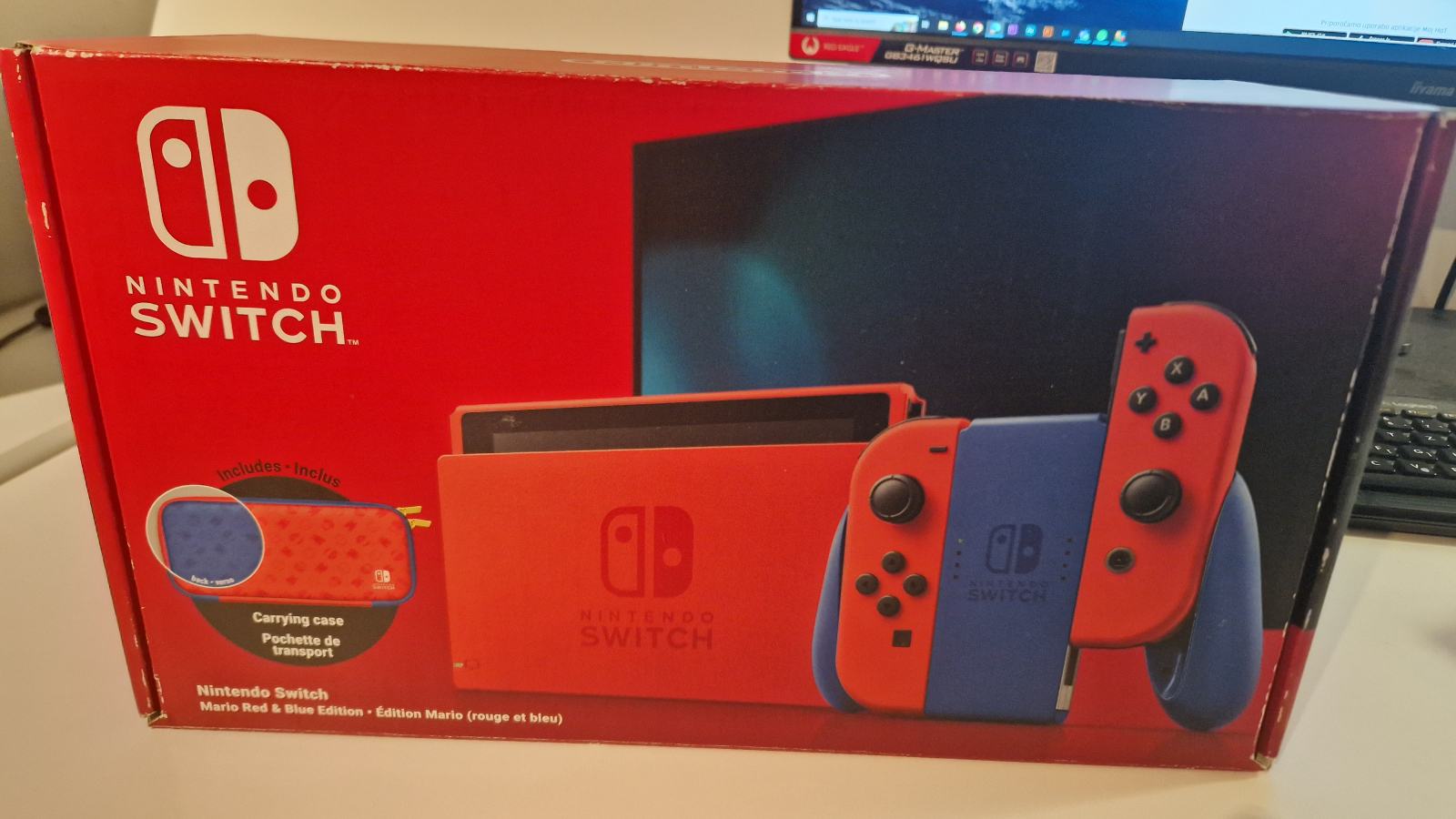 Nov nintendo switch super mario edition 199e