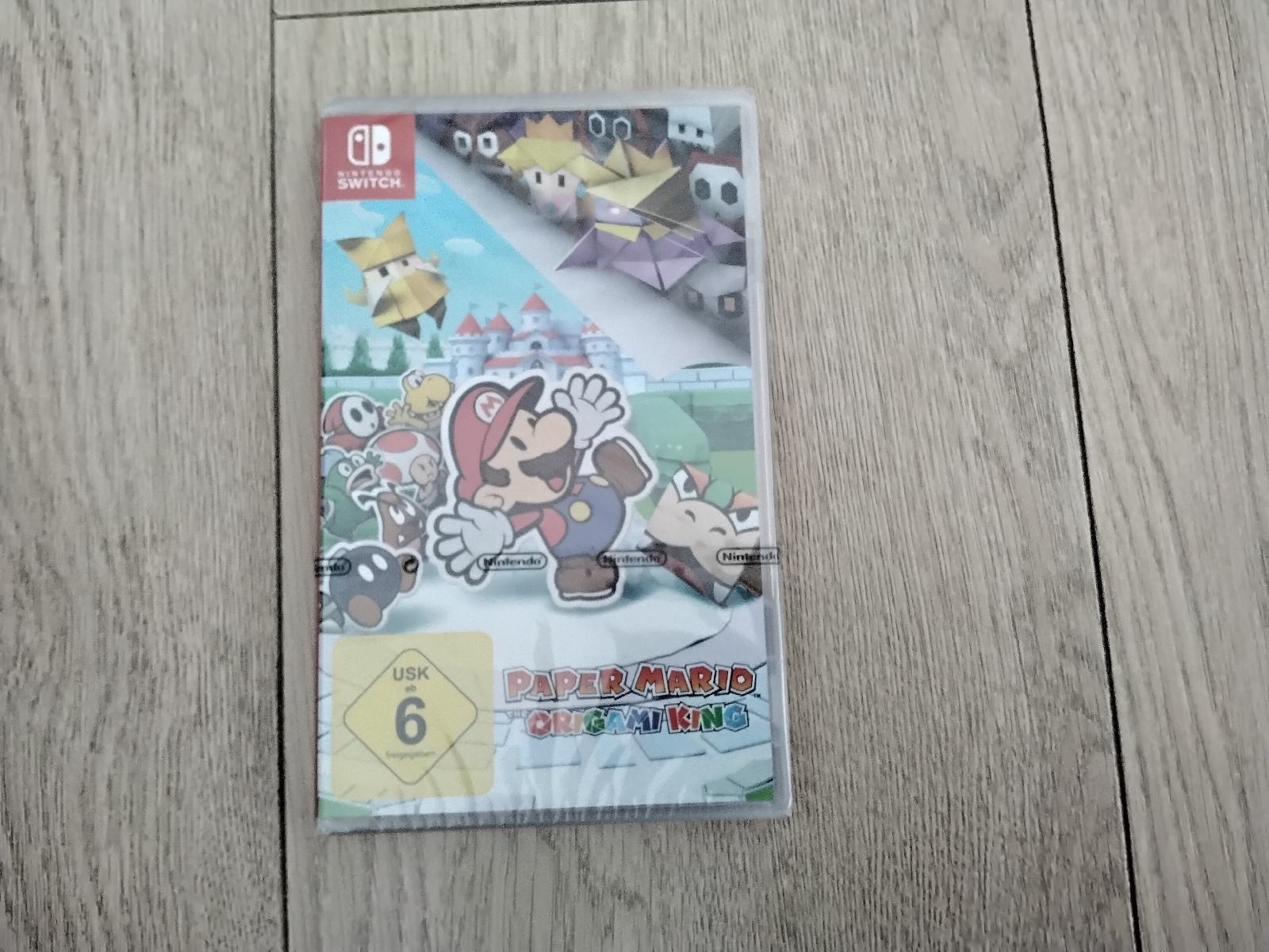 super mario orgami king