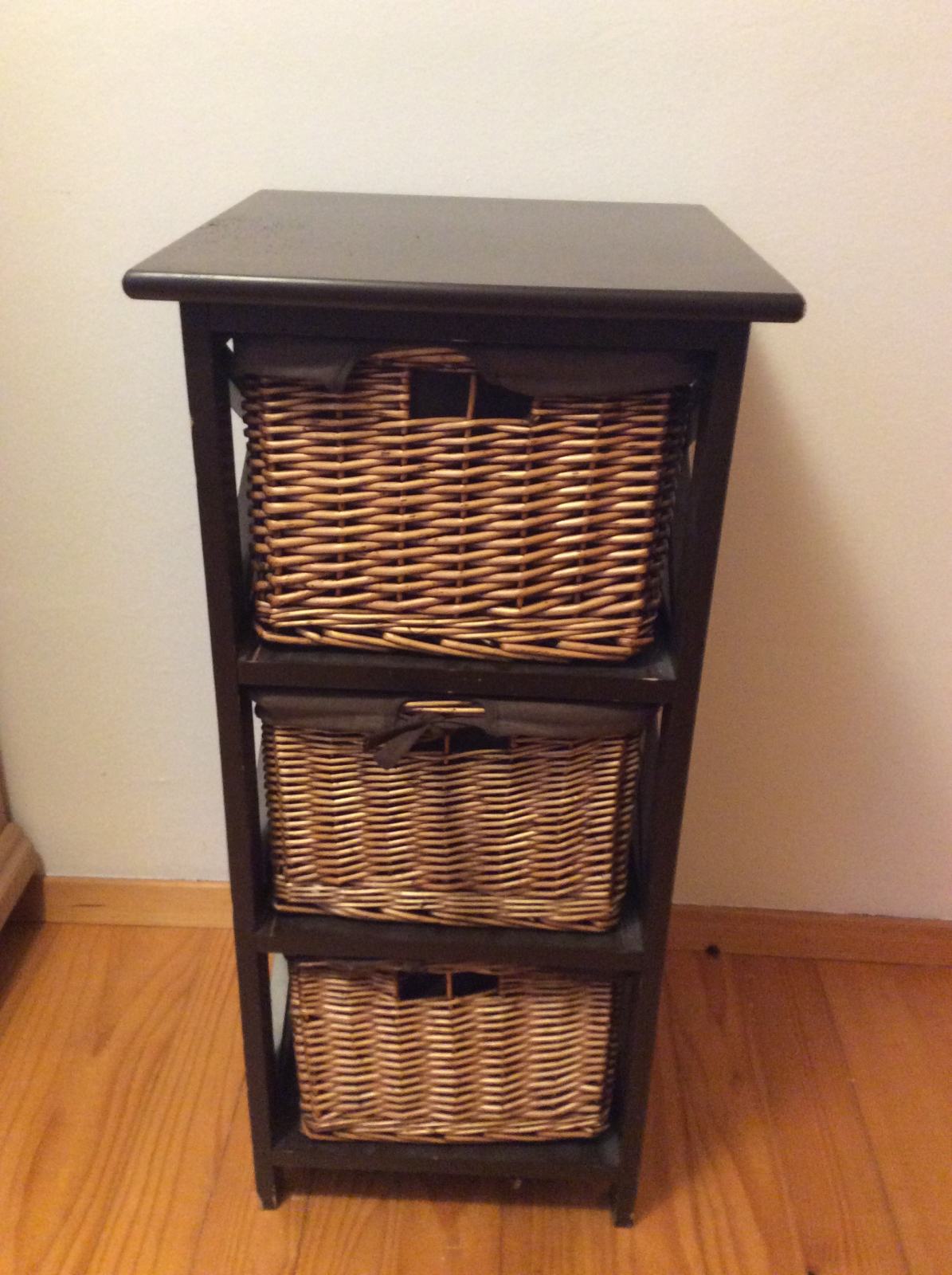 Predalnik s košaricami