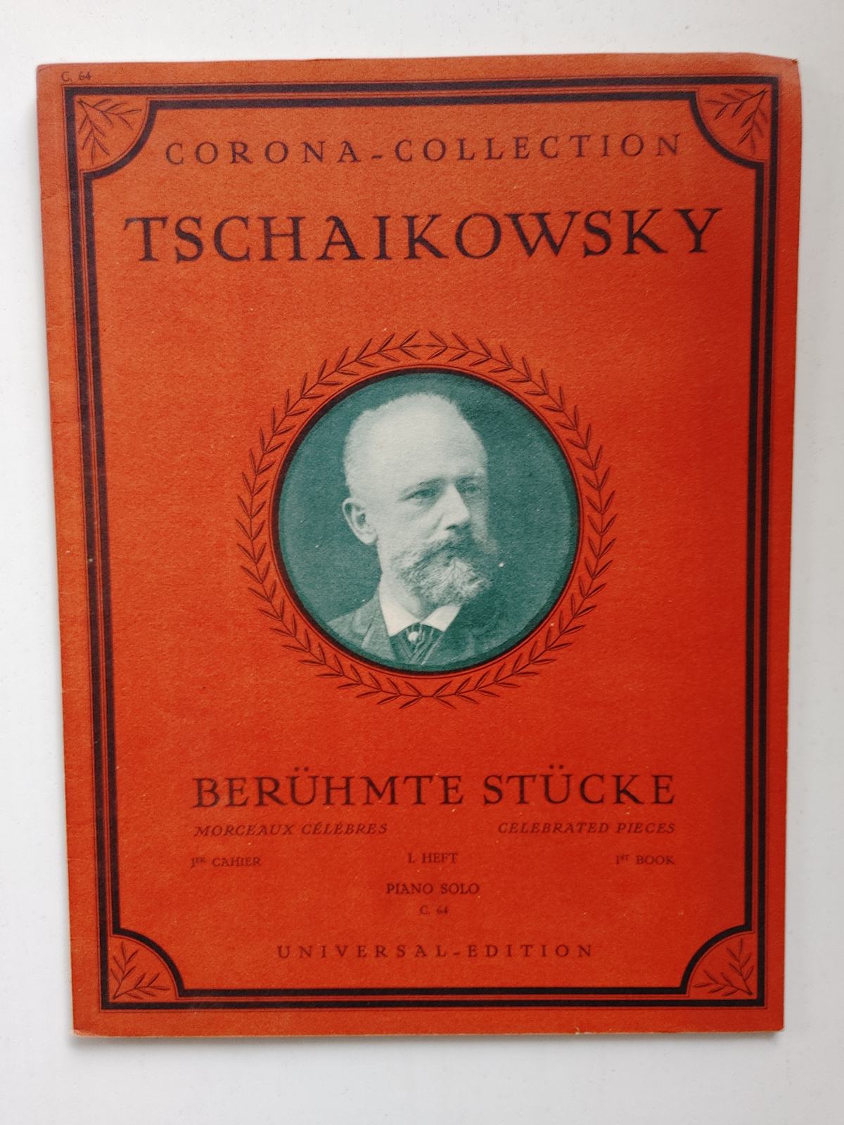Notni zvezek Čajkovski, ca 1920