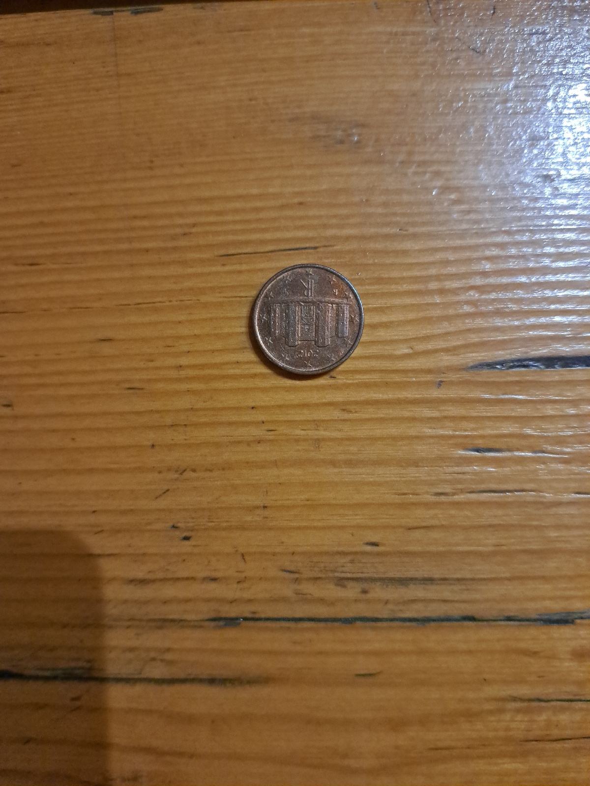 1cent redek kovanec