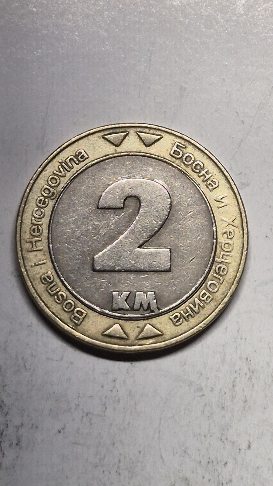 2 marke Bosna in Hercegovina