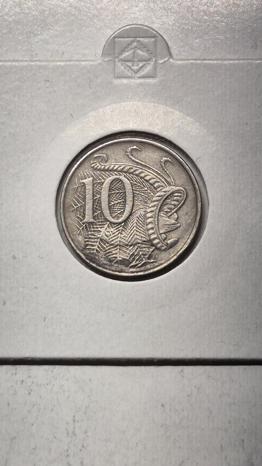 Kovanec 10 centov Avstralija