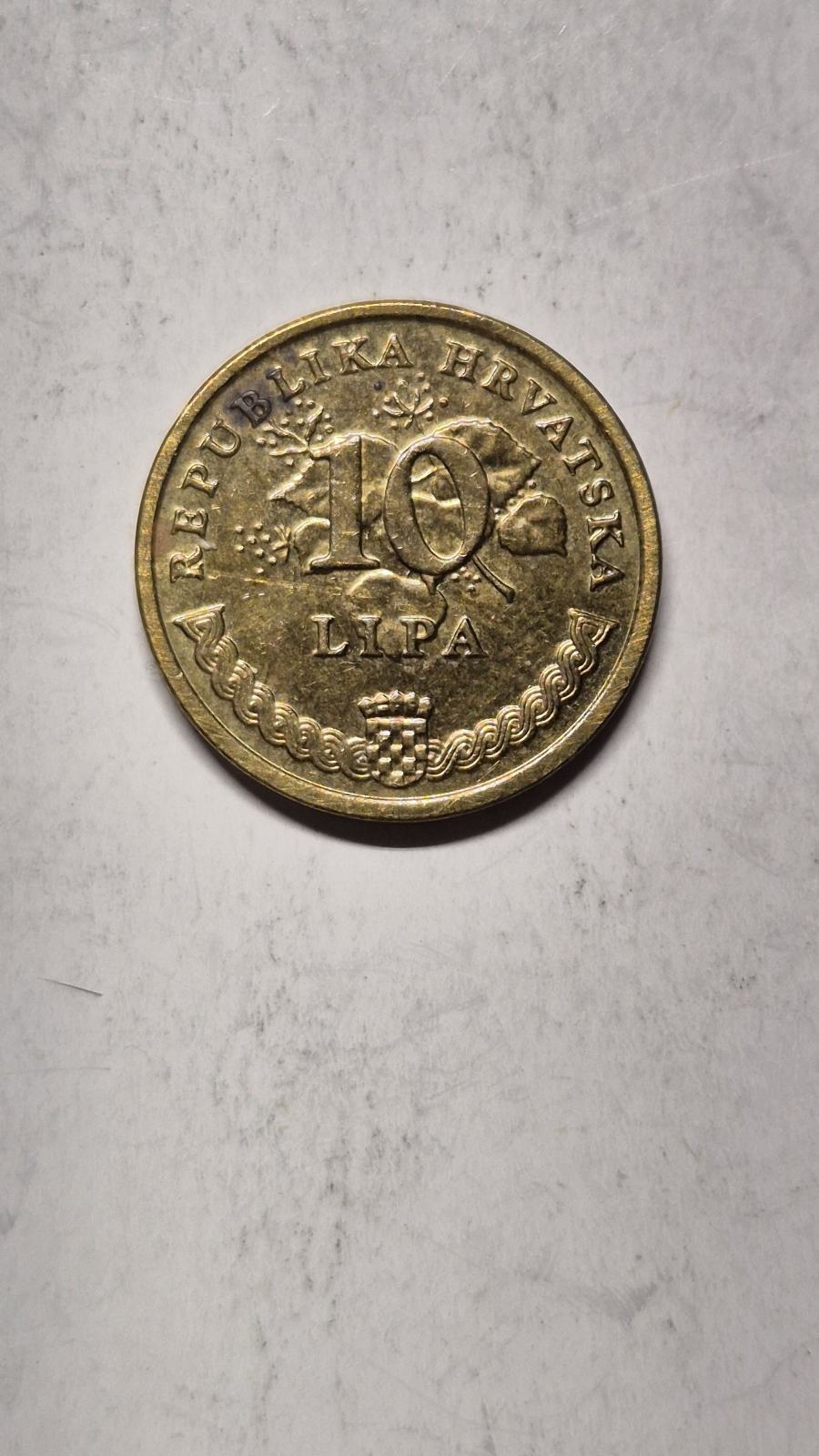 Kovanec 10 lip