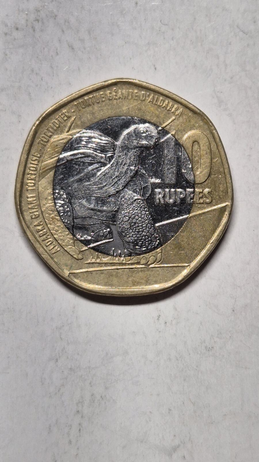 Kovanec 10 rupees