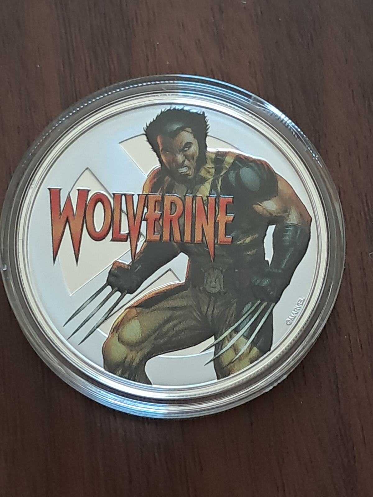 Srebrnik Fiji 2020 1$ WOLVERINE LOGAN 1 oz Pure Silver Coin
