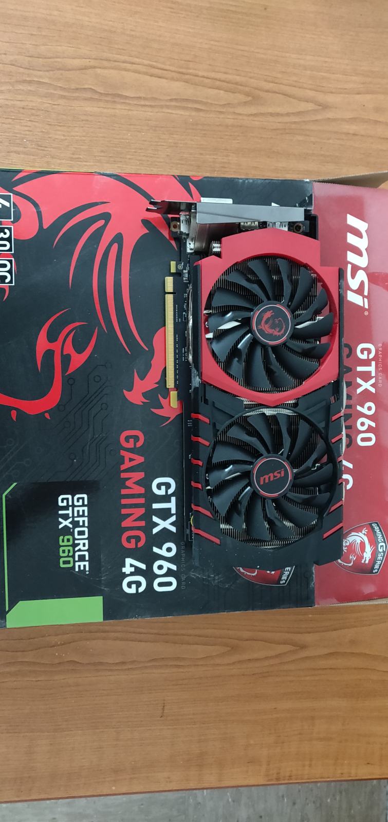 Grafična kartica MSI GTX 960 4G
