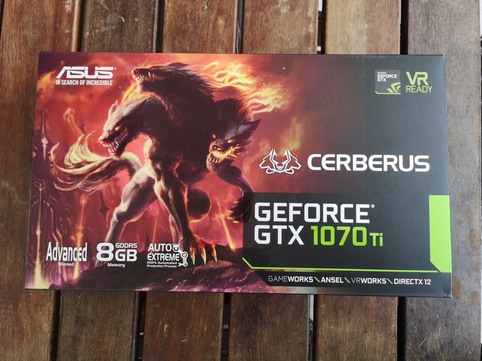 GTX 1070Ti Asus Cerberus