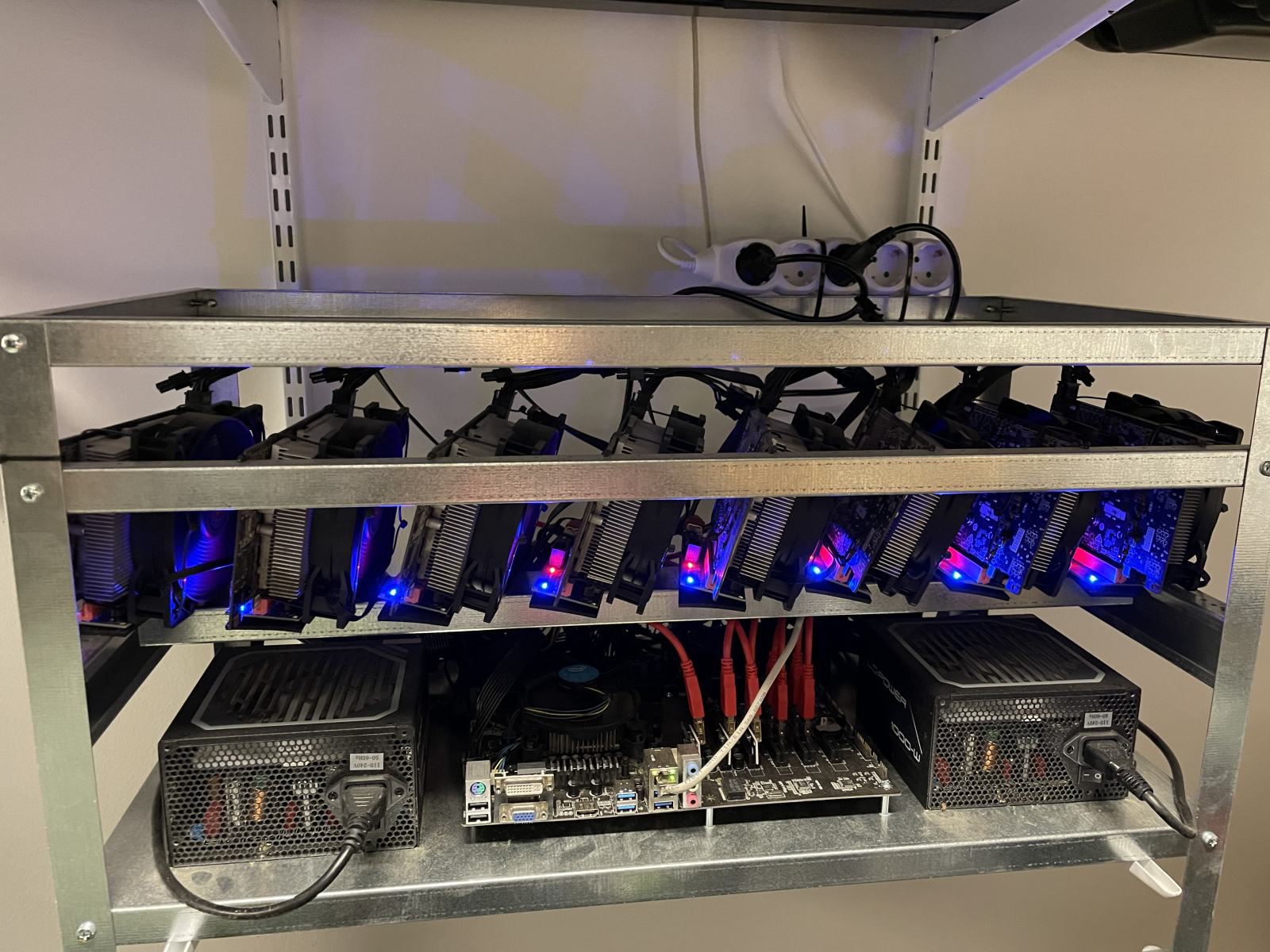Mining rig 12x P106-100 6gb