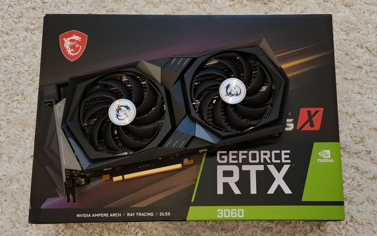 MSI Geforce RTX 3060 Gaming X 12G