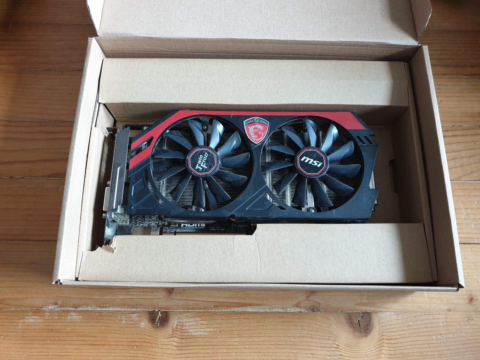 Nvidia Grafična kartica GTX 760 2GB GDDR5 MSI GAMING
