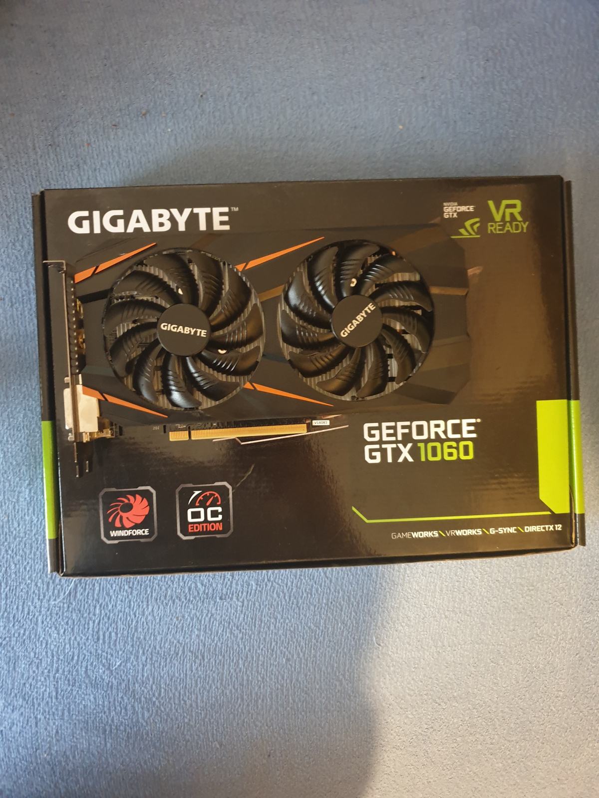 Nvidia GTX 1060 3G G1 Gaming