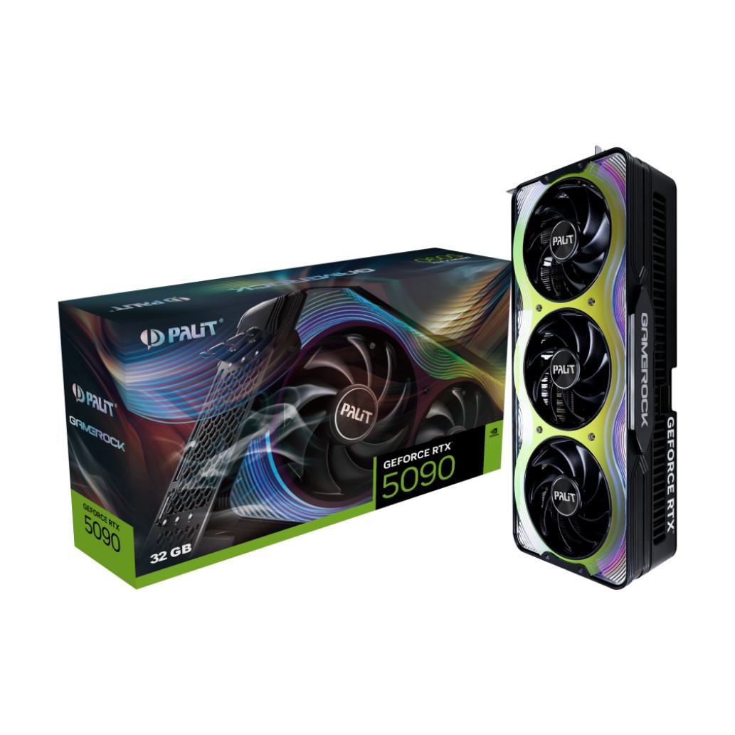 Palit RTX 5090 GameRock 32GB | GDDR7 | NE75090019R5-GB2020G | Zverinsk