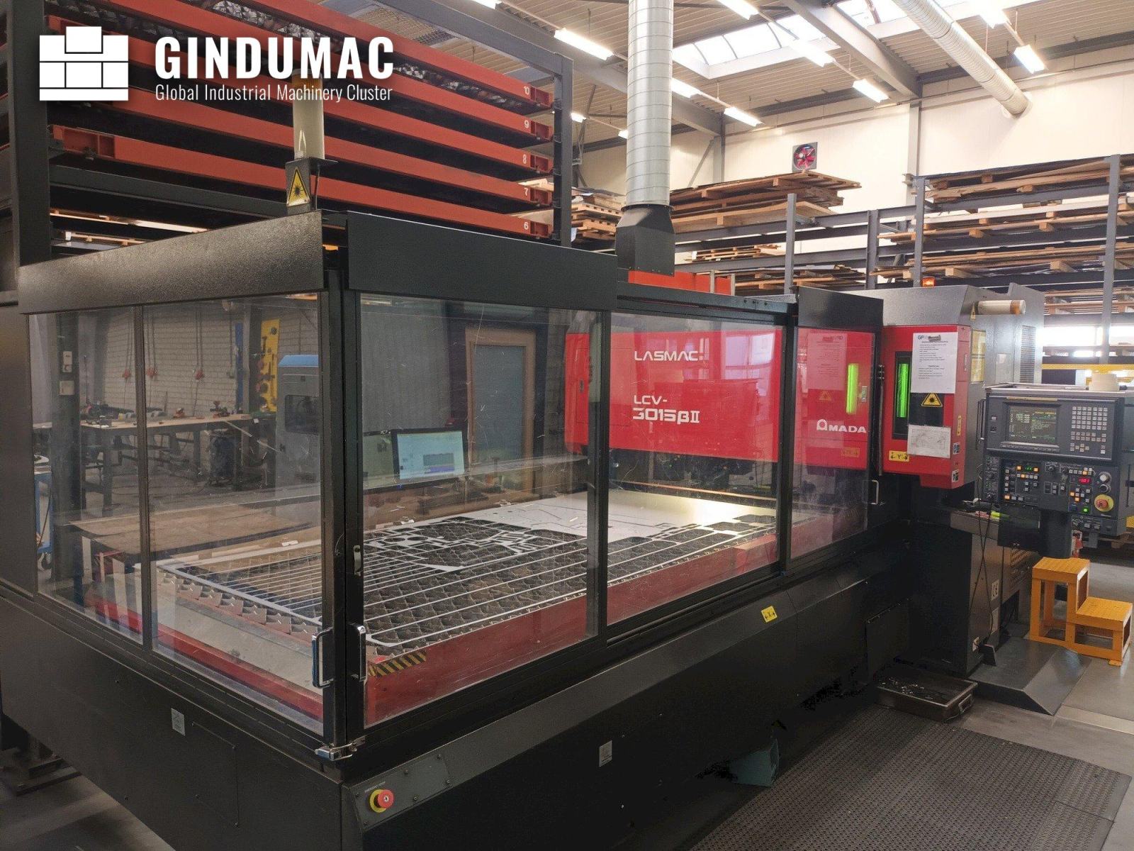 AMADA LCV 3015 3KW + Automation/storage Laser cutting machine