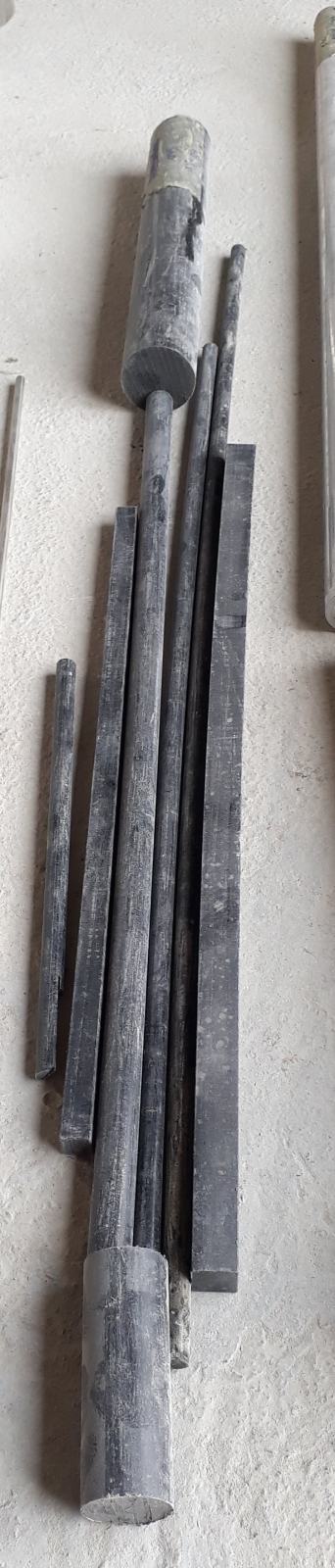 Material tecaform, tehnična plastika - palice