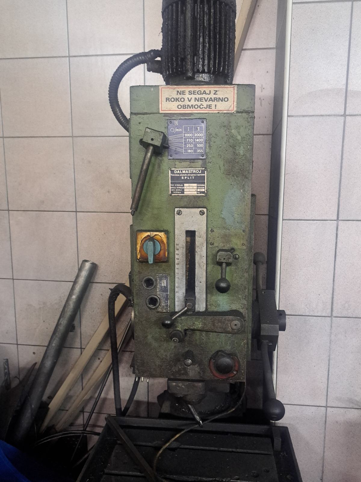 Prodam vrtalni stroj Dalmastroj MK3