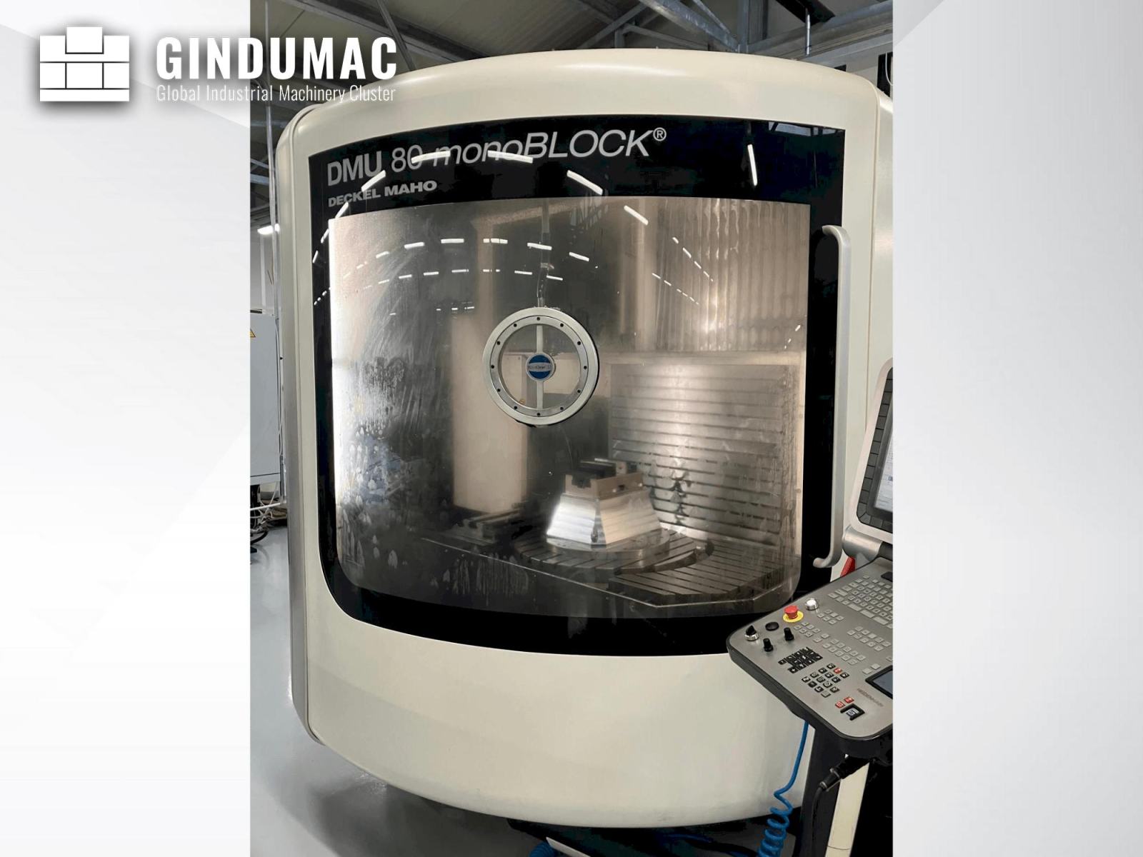 Used DMG MORI DMU 80 Monoblock For Sale | gindumac.com