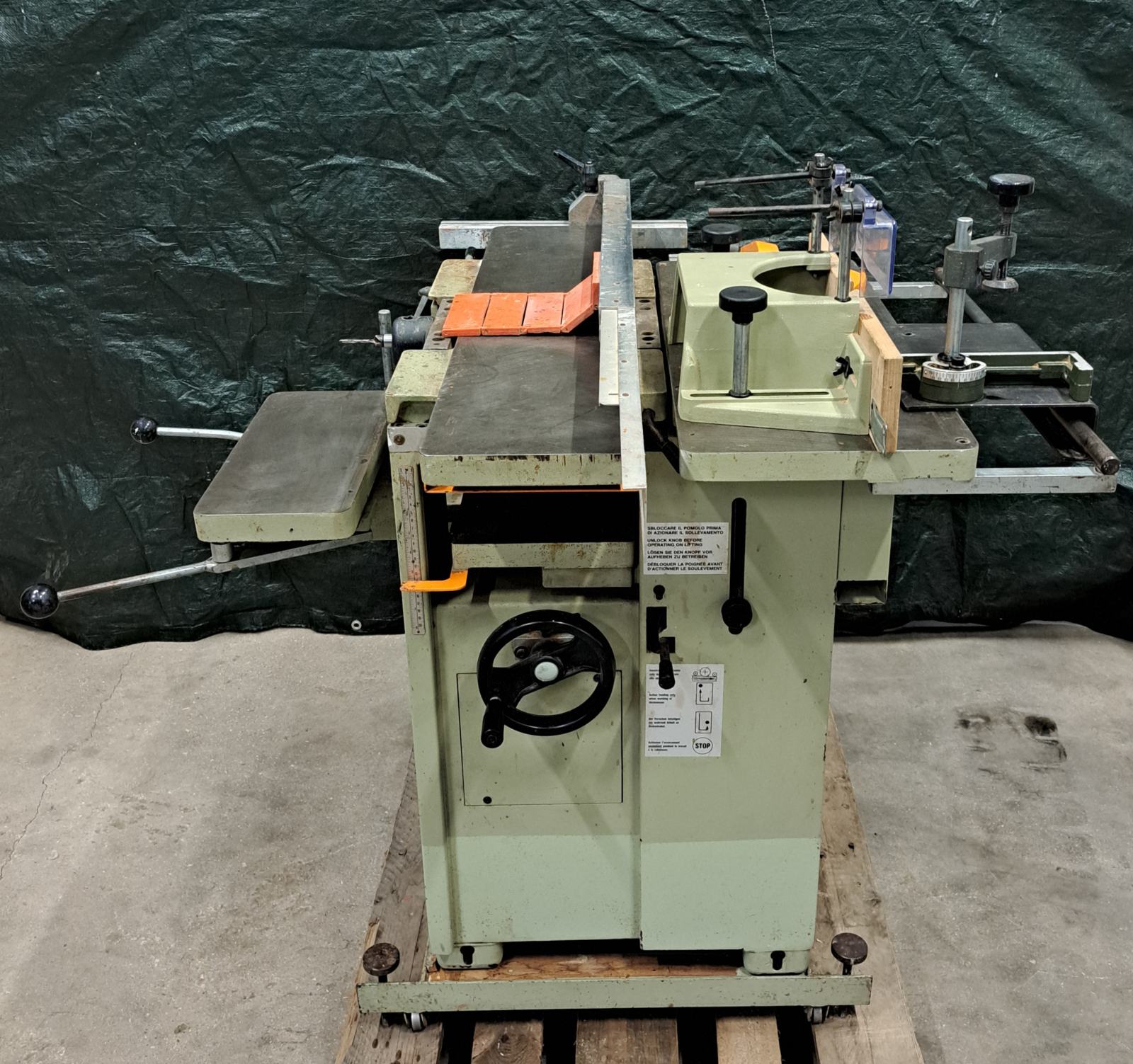 Kombinirka za les SCM Mini Max, 5 operacij