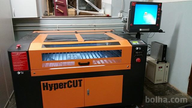 Laser CNC rezalnik HyperCUT 6090 PRO - POGLEJTE OPIS