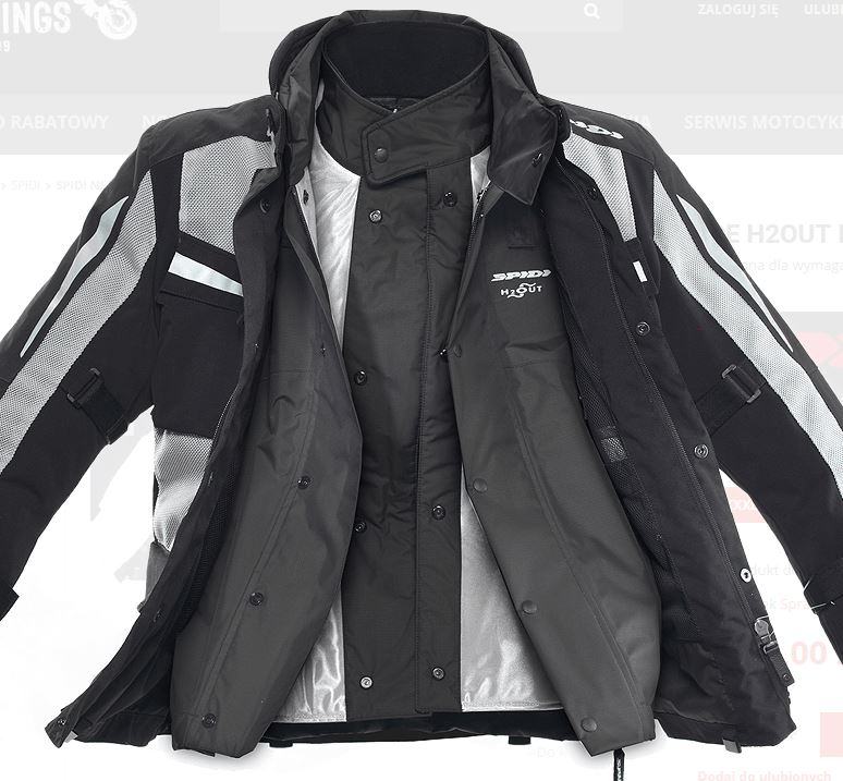 Jakna Spidi Netforce H2Out