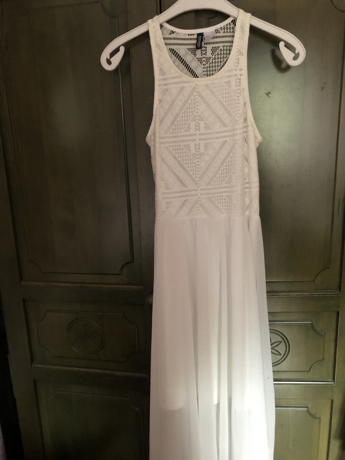 Poletna Bela H&M obleka
