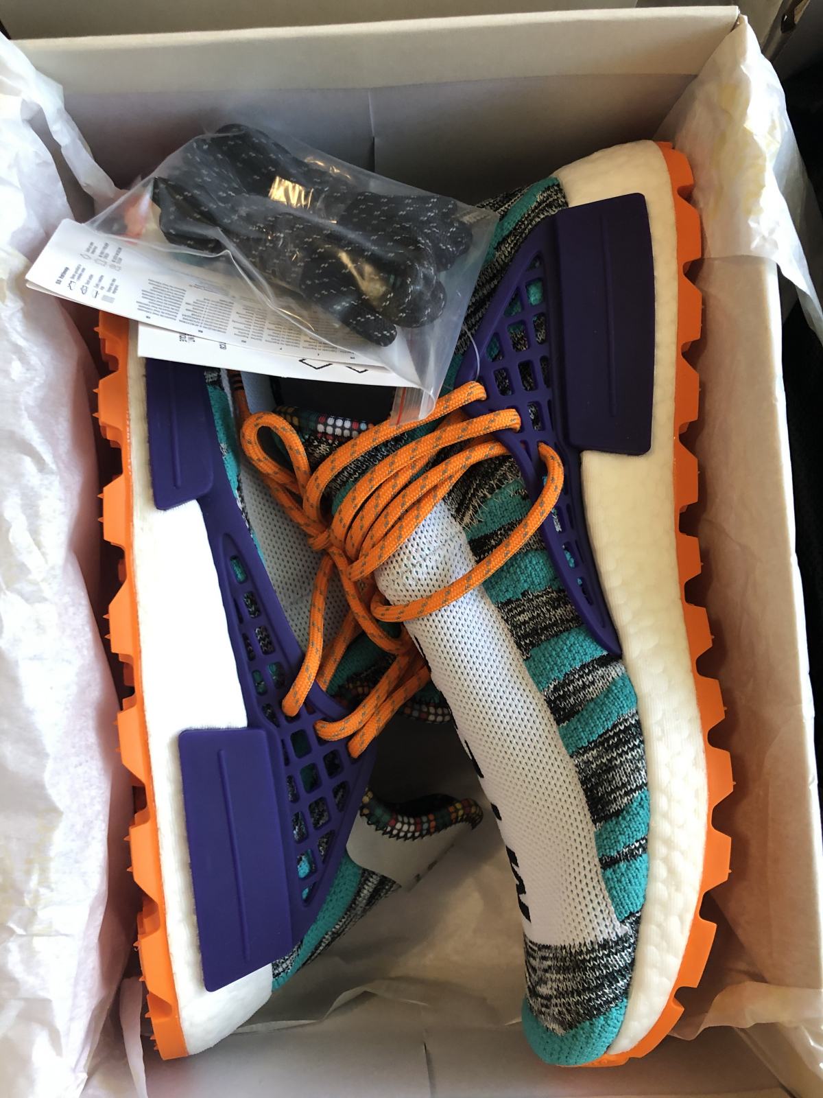 NMD HU Human Race Afro Solar Pack Orange