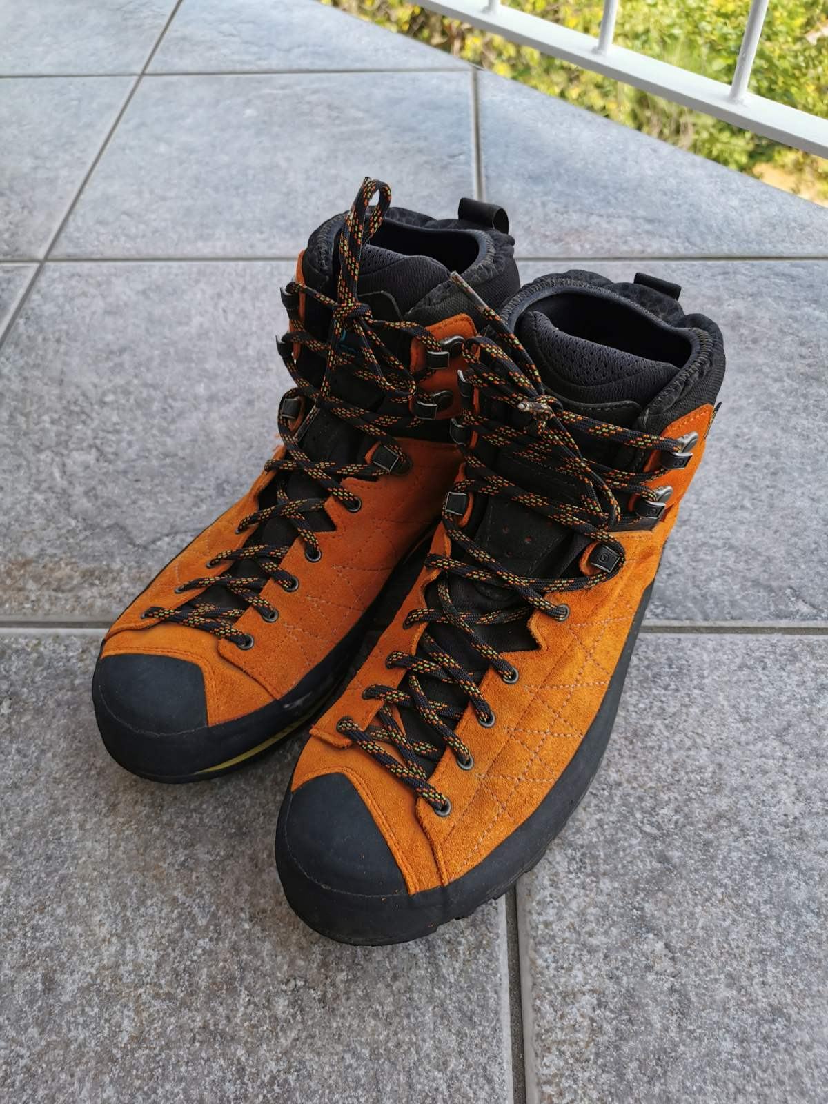 SCARPA ZODIAC TECH GTX 42.5 , Oranžni, Gojzerji