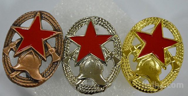 Gasilski znaki, medalja, značka